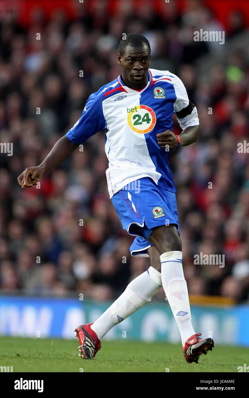 CHRISTOPHER SAMBA BLACKBURN ROVERS FC OLD TRAFFORD MANCHESTER ENGLAND ...