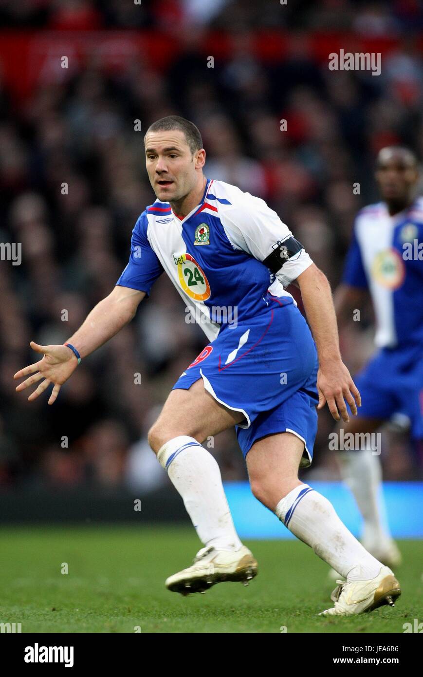 DAVID DUNN BLACKBURN ROVERS FC OLD TRAFFORD MANCHESTER ENGLAND 11 ...