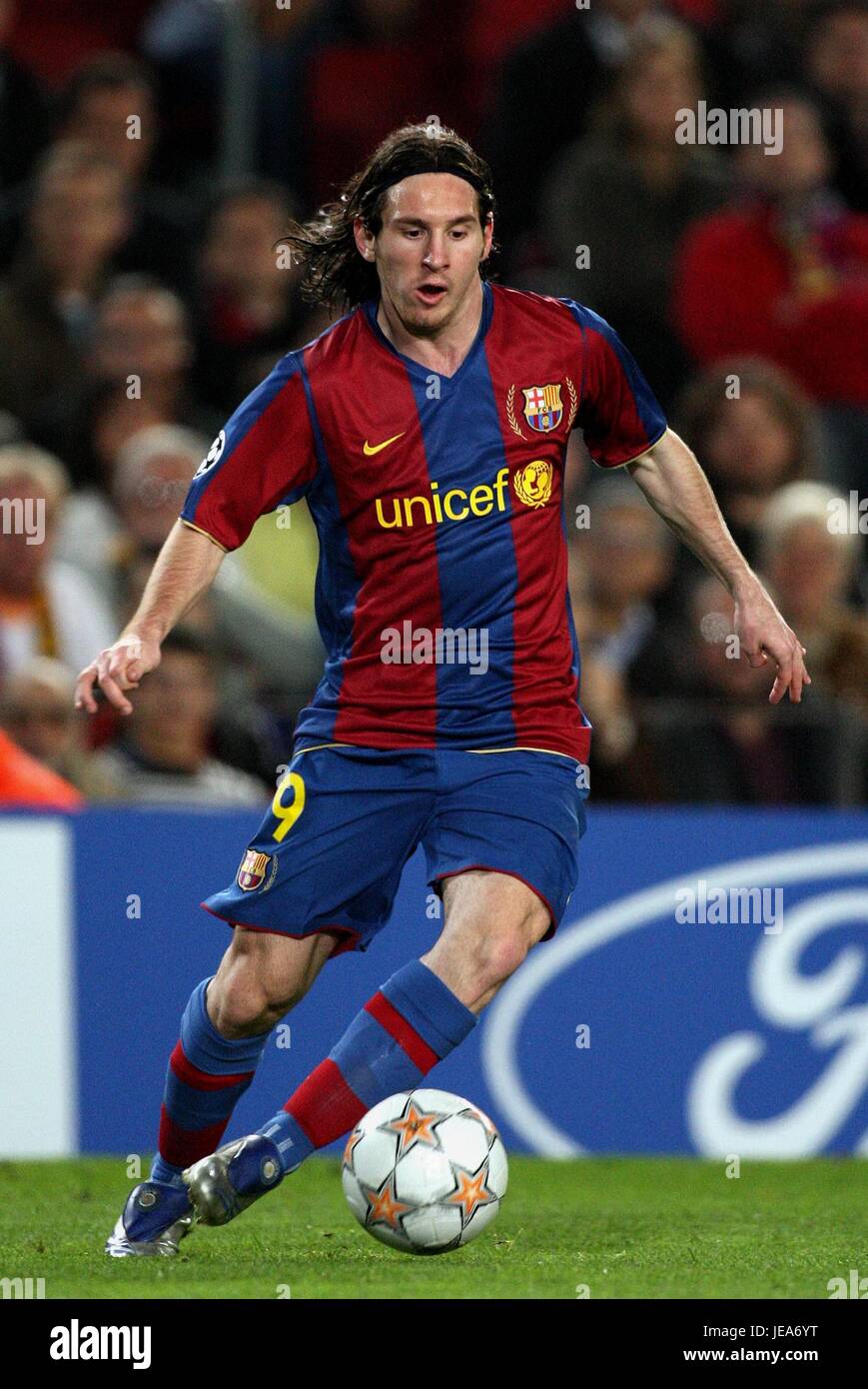 LIONEL MESSI FC BARCELONA NOU CAMP BARCELONA SPAIN 07 November 2007 ...