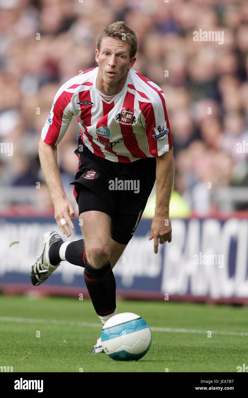 DANNY COLLINS SUNDERLAND FC STADIUM OF LIGHT SUNDERLAND ENGLAND 27 ...