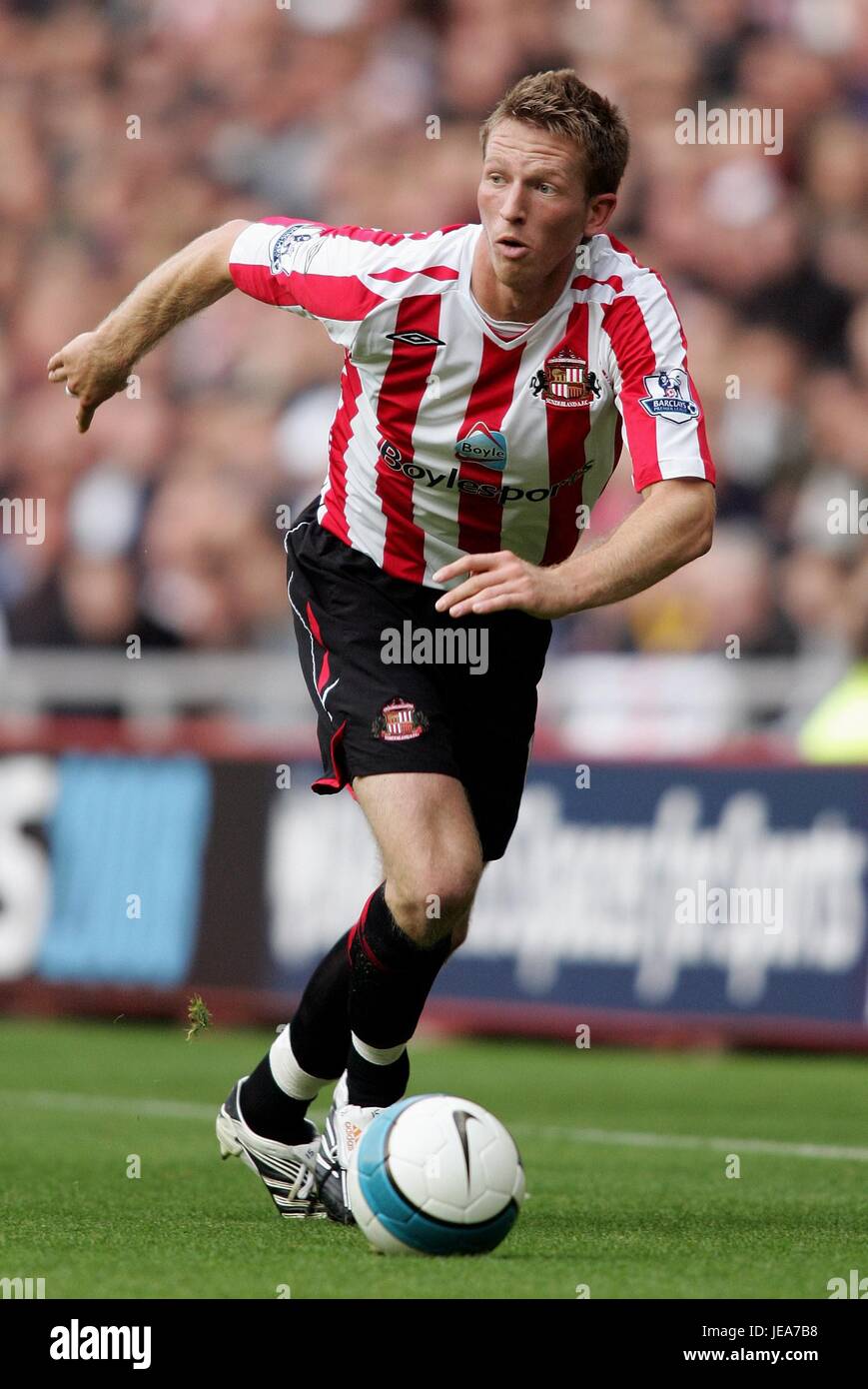DANNY COLLINS SUNDERLAND FC STADIUM OF LIGHT SUNDERLAND ENGLAND 27 ...