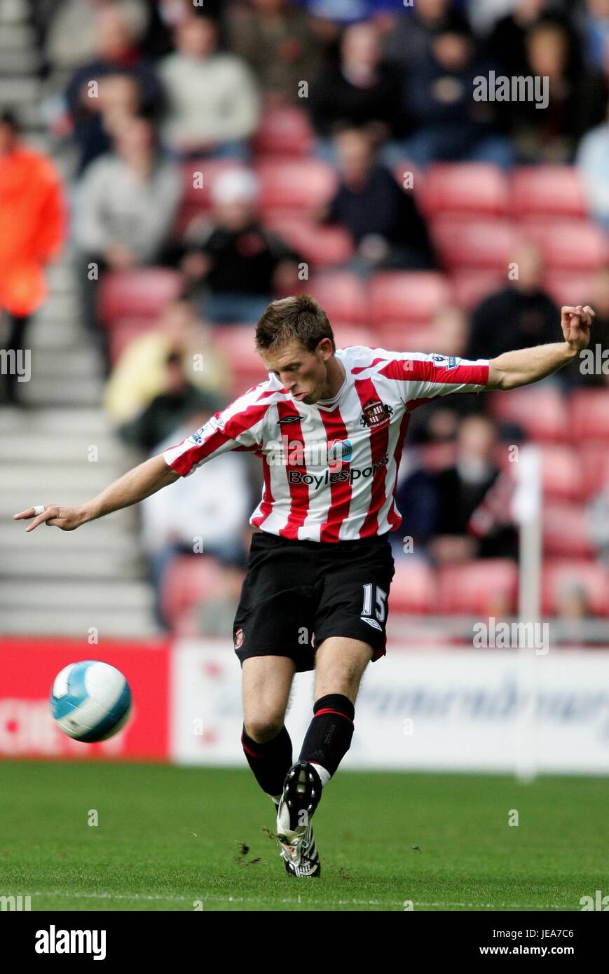 DANNY COLLINS SUNDERLAND FC STADIUM OF LIGHT SUNDERLAND ENGLAND 27 ...