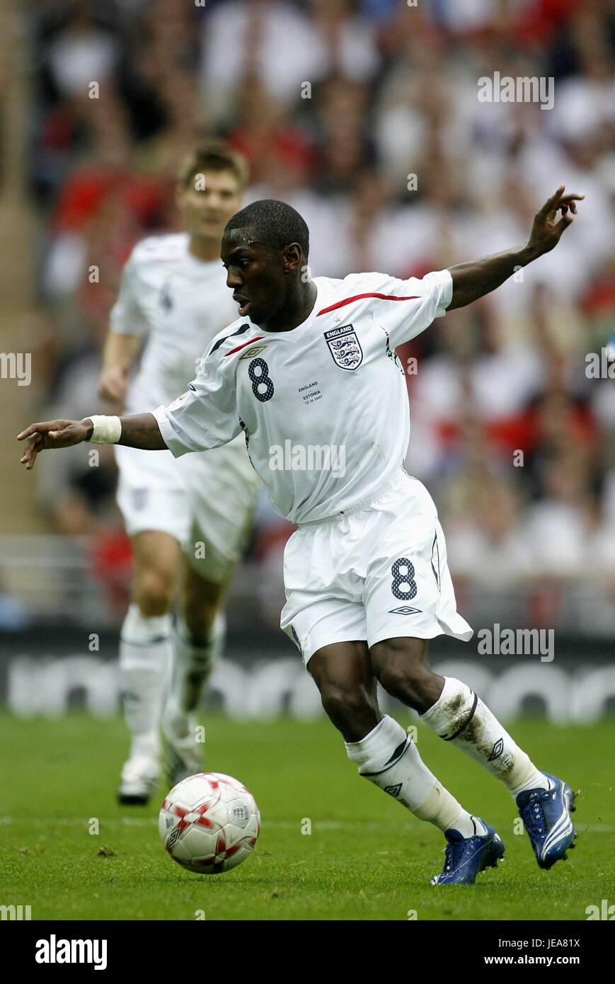 SHAUN WRIGHT-PHILLIPS ENGLAND & MANCHESTER CITY FC WEMBLEY STADIUM ...