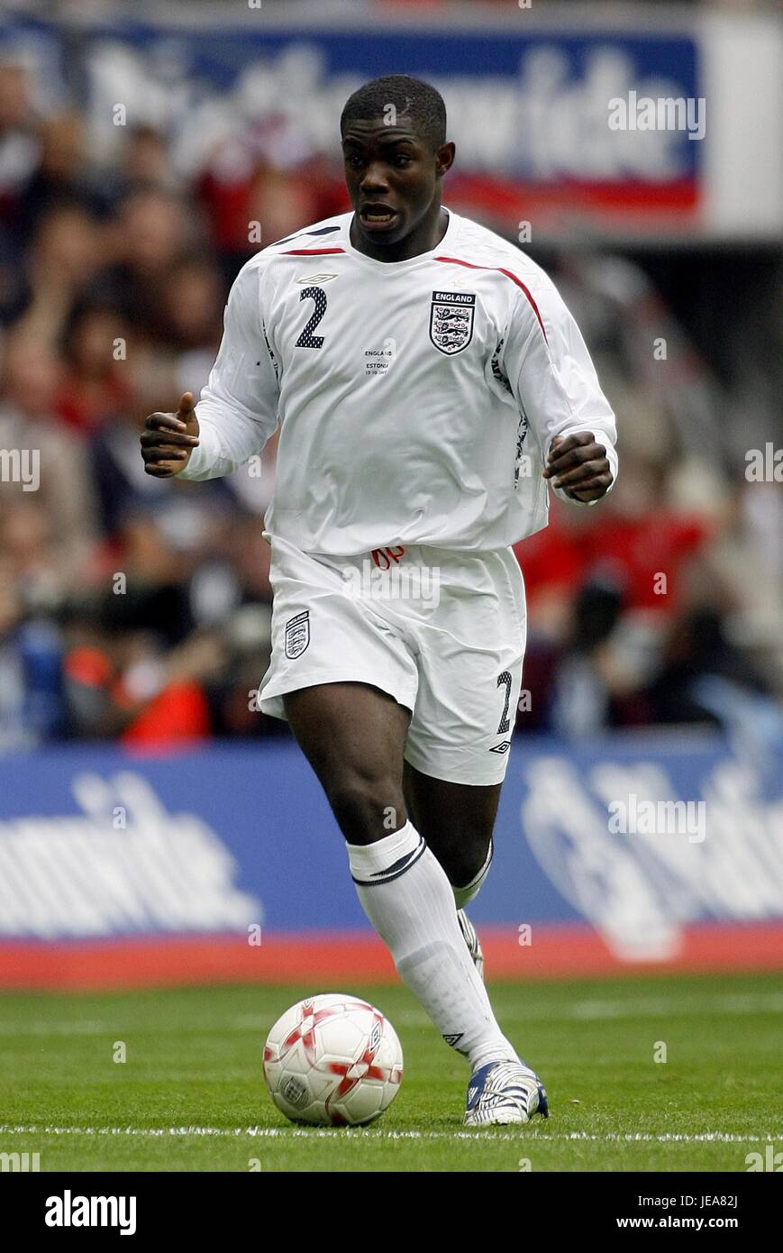 MICAH RICHARDS ENGLAND & MANCHESTER CITY FC WEMBLEY STADIUM LONDON ...