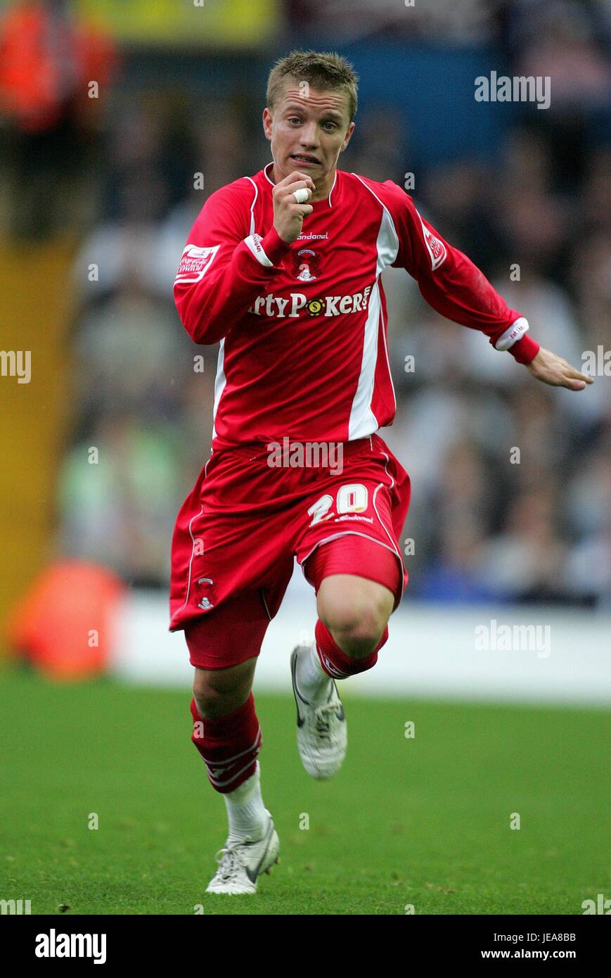 JASON DEMETRIOU LEYTON ORIENT FC ELLAND ROAD LEEDS ENGLAND 13 October ...