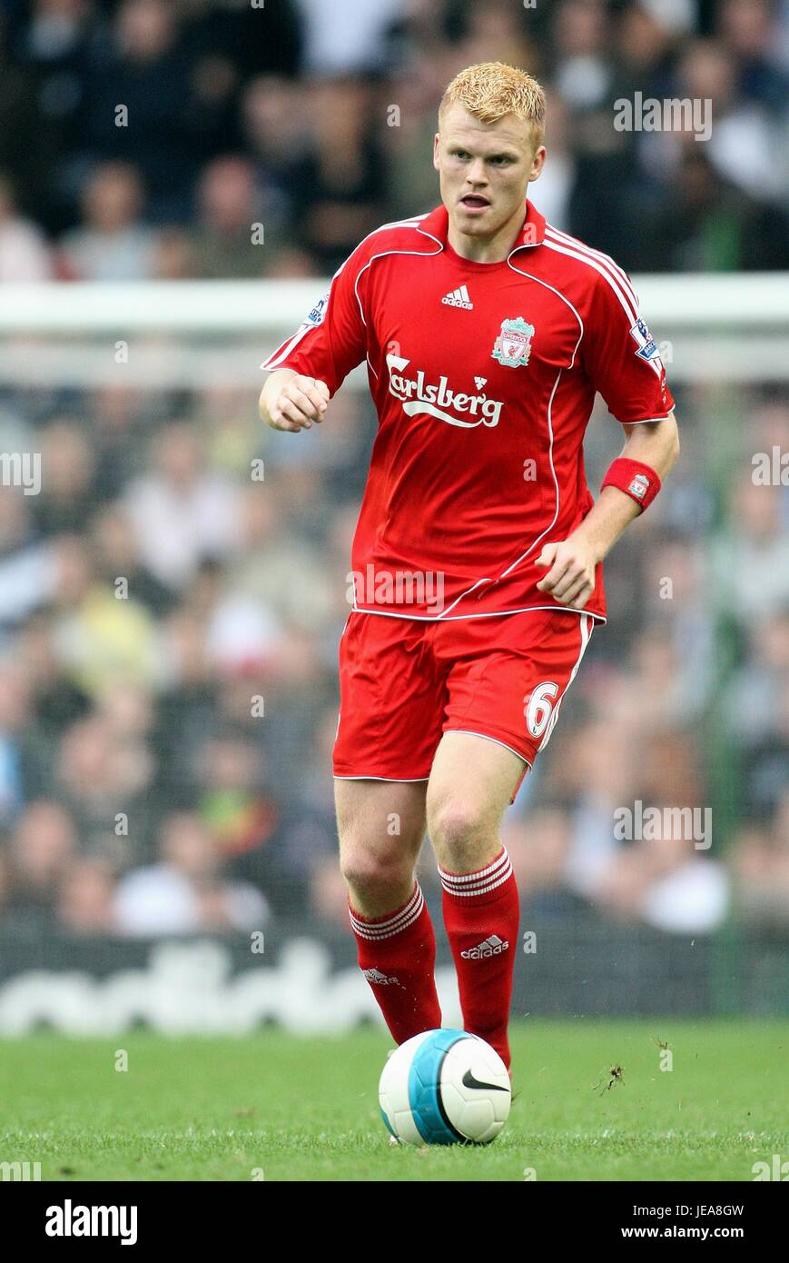 JOHN ARNE RIISE LIVERPOOL FC ANFIELD LIVERPOOL ENGLAND 07 October 2007 ...