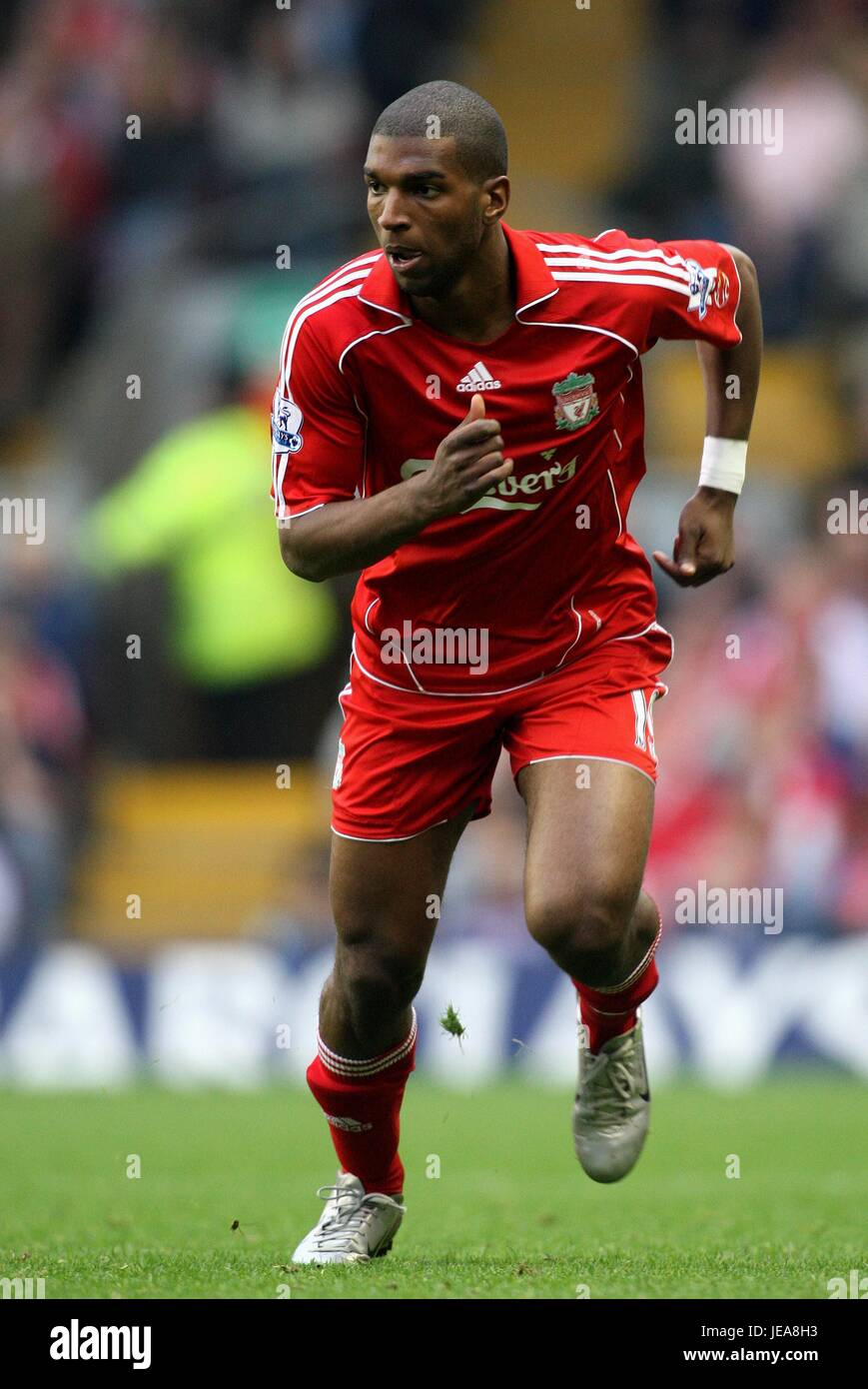 RYAN BABEL LIVERPOOL FC ANFIELD LIVERPOOL ENGLAND 07 October 2007 Stock ...