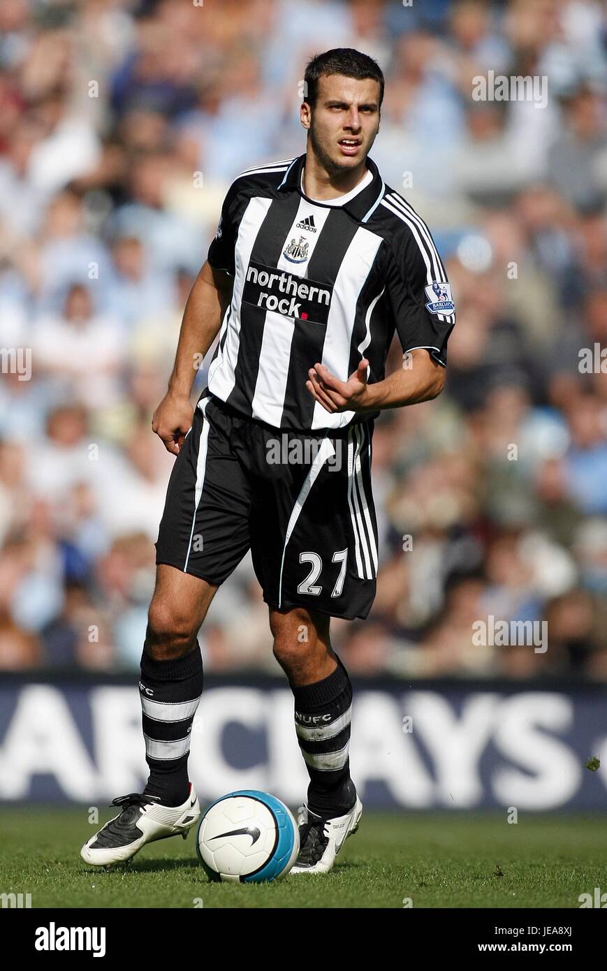 STEVEN TAYLOR NEWCASTLE UNITED FC CITY OF MANCHESTER STADIUM MANCHESTER ...