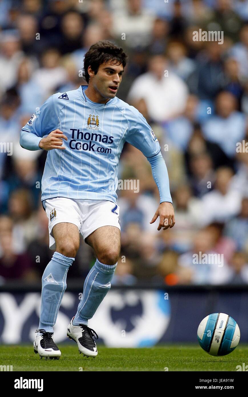 JAVIER GARRIDO MANCHESTER CITY FC CITY OF MANCHESTER STADIUM MANCHESTER ...