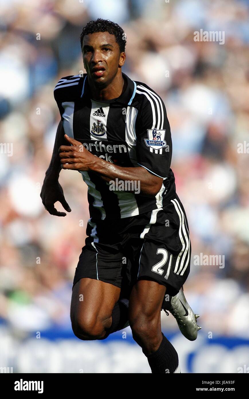 HABIB BEYE NEWCASTLE UNITED FC CITY OF MANCHESTER STADIUM MANCHESTER ...