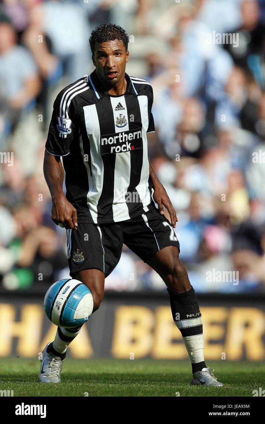 HABIB BEYE NEWCASTLE UNITED FC CITY OF MANCHESTER STADIUM MANCHESTER ...