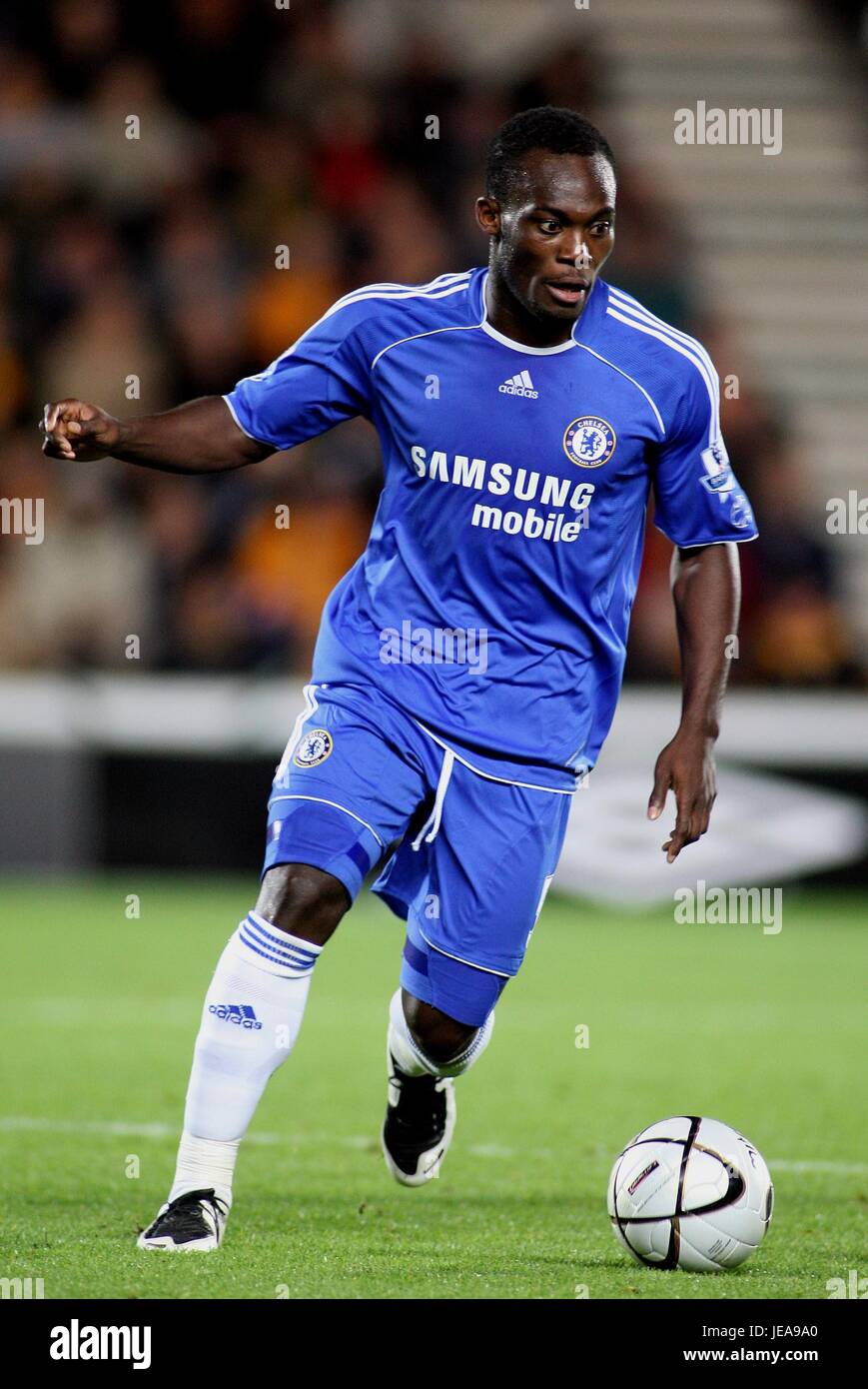 MICHAEL ESSIEN CHELSEA FC KC STADIUM HULL ENGLAND 26 September 2007 ...
