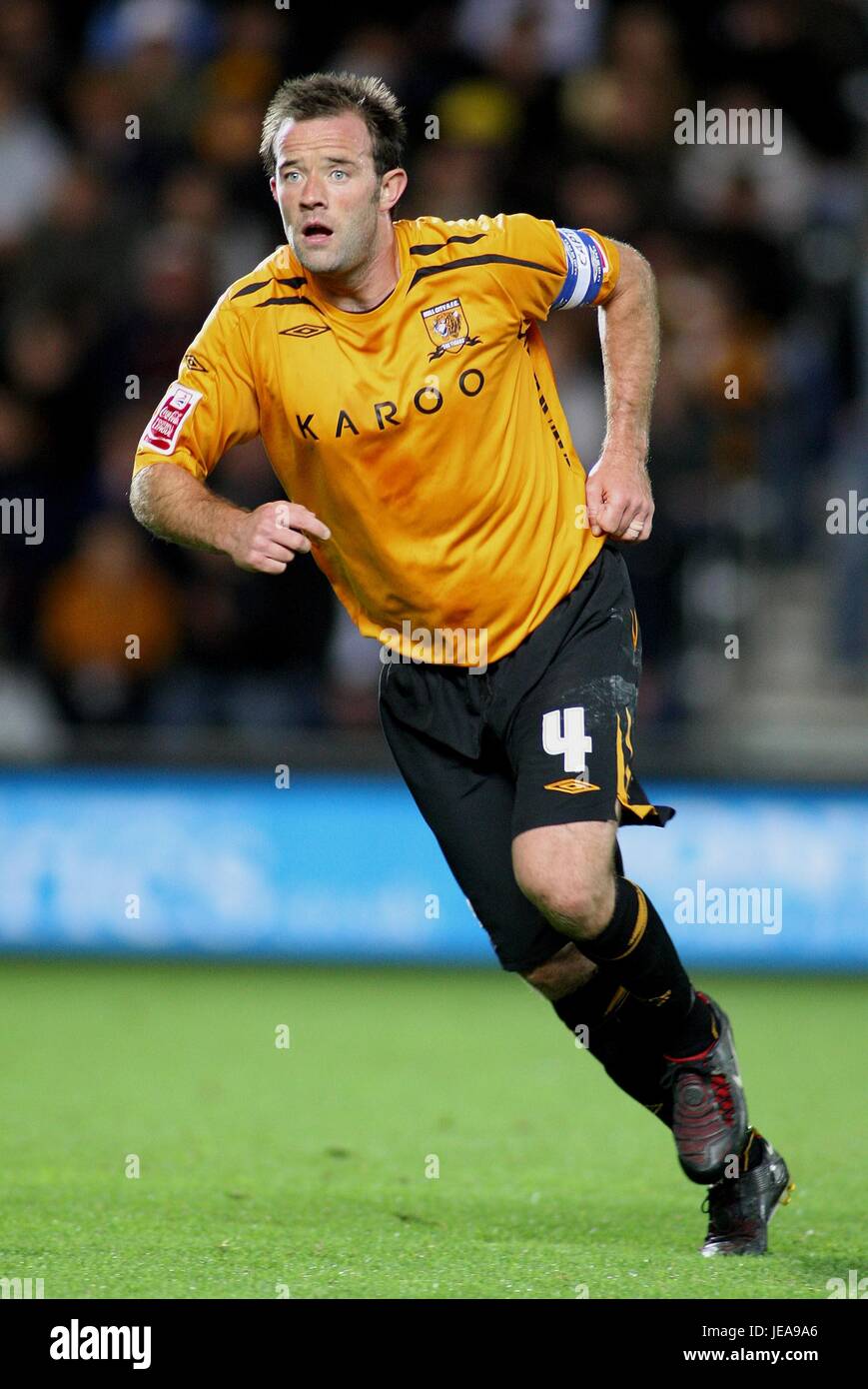 IAN ASHBEE HULL CITY FC KC STADIUM HULL ENGLAND 26 September 2007 Stock ...