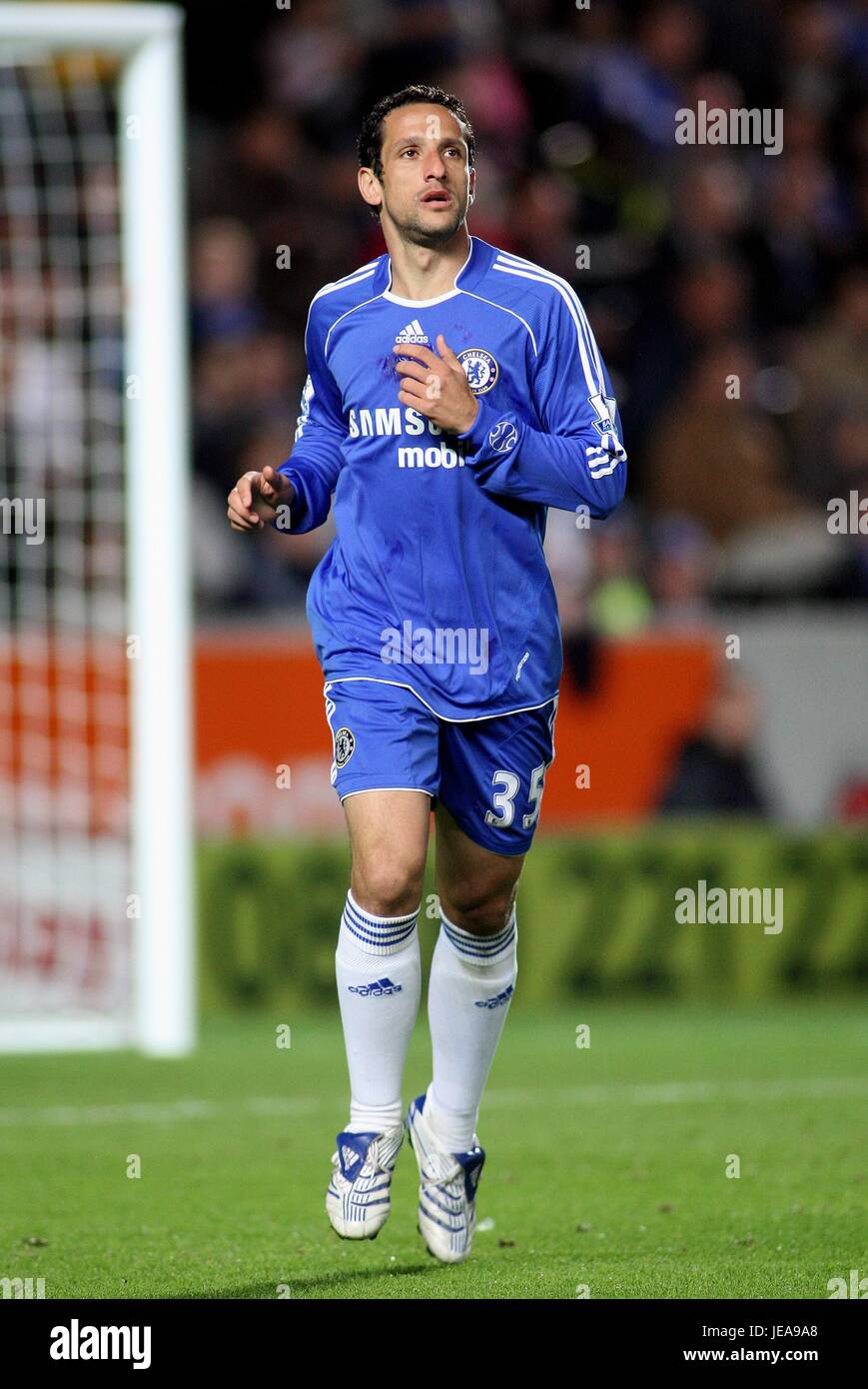 JULIANO BELLETTI CHELSEA FC KC STADIUM HULL ENGLAND 26 September 2007 ...
