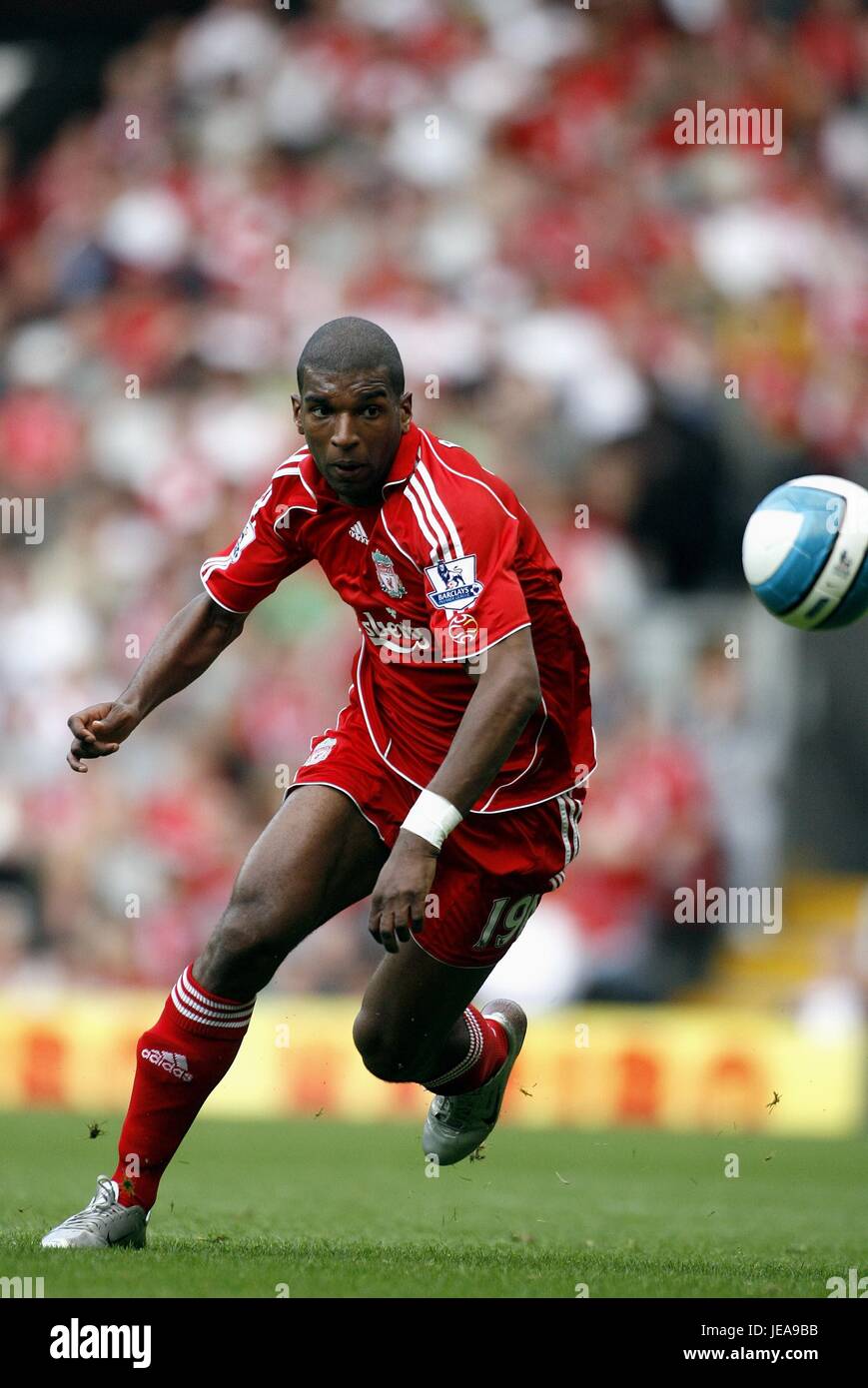 RYAN BABEL LIVERPOOL FC ANFIELD LIVERPOOL ENGLAND 22 September 2007 ...