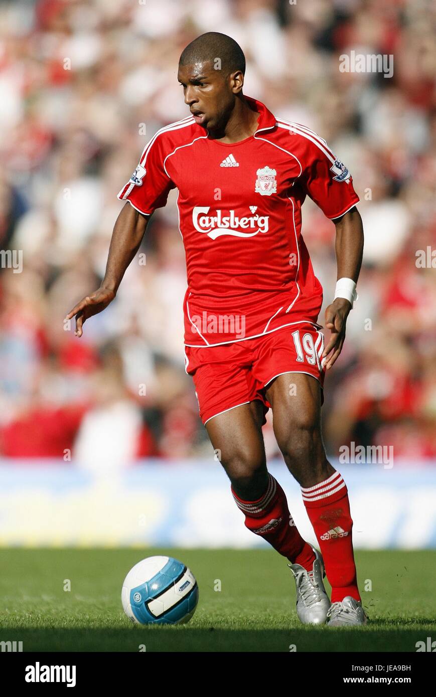 RYAN BABEL LIVERPOOL FC ANFIELD LIVERPOOL ENGLAND 22 September 2007 ...