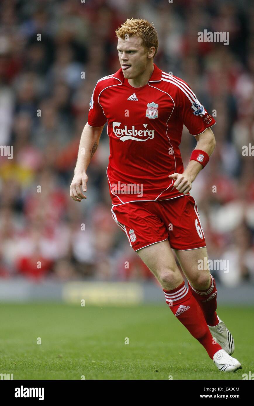 JOHN ARNE RIISE LIVERPOOL FC ANFIELD LIVERPOOL ENGLAND 22 September ...