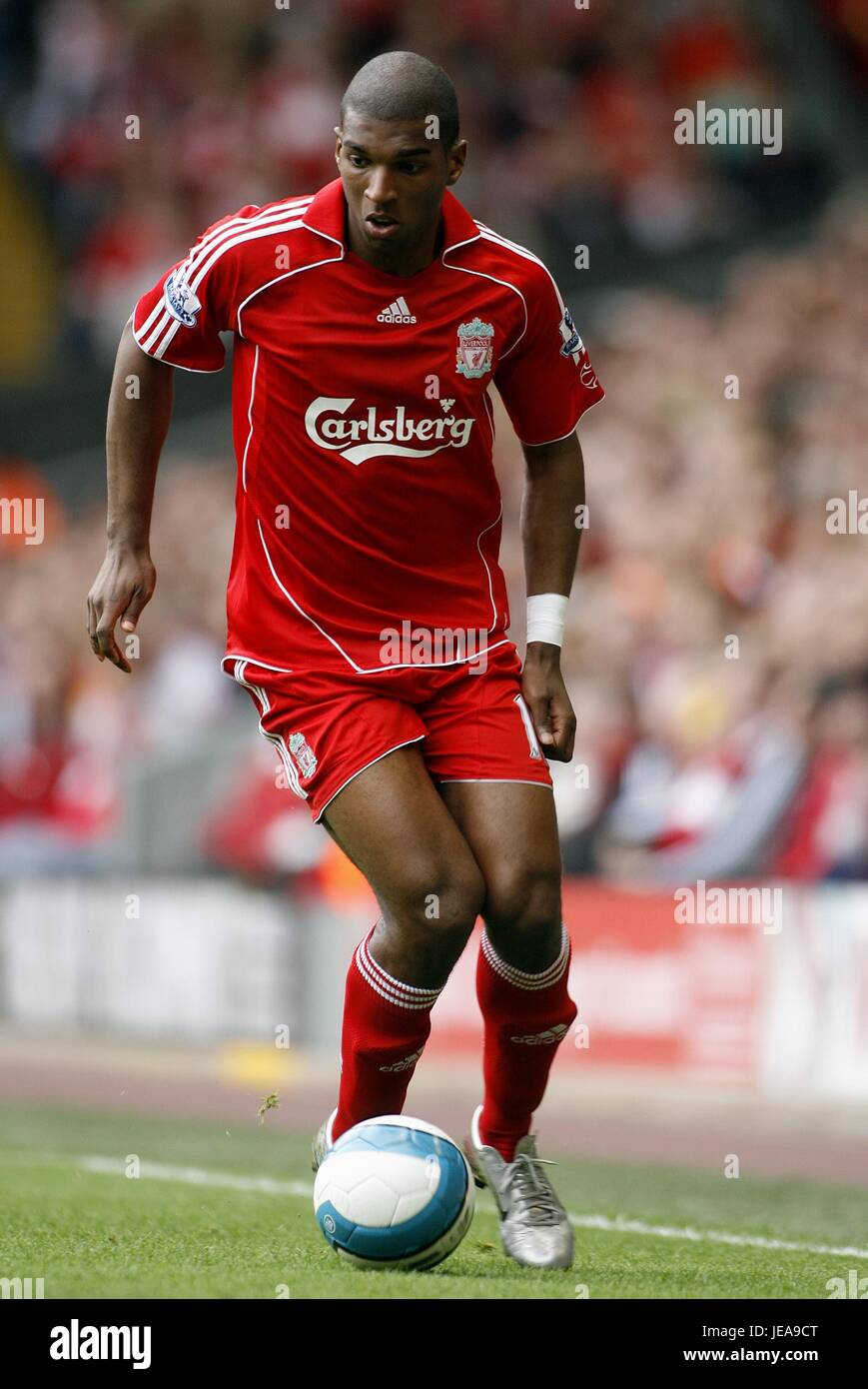 RYAN BABEL LIVERPOOL FC ANFIELD LIVERPOOL ENGLAND 22 September 2007 ...