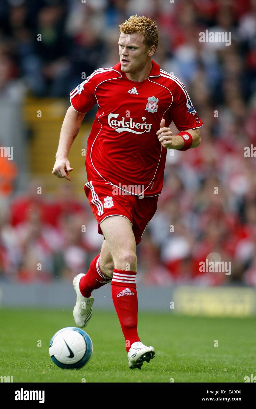 JOHN ARNE RIISE LIVERPOOL FC ANFIELD LIVERPOOL ENGLAND 22 September ...