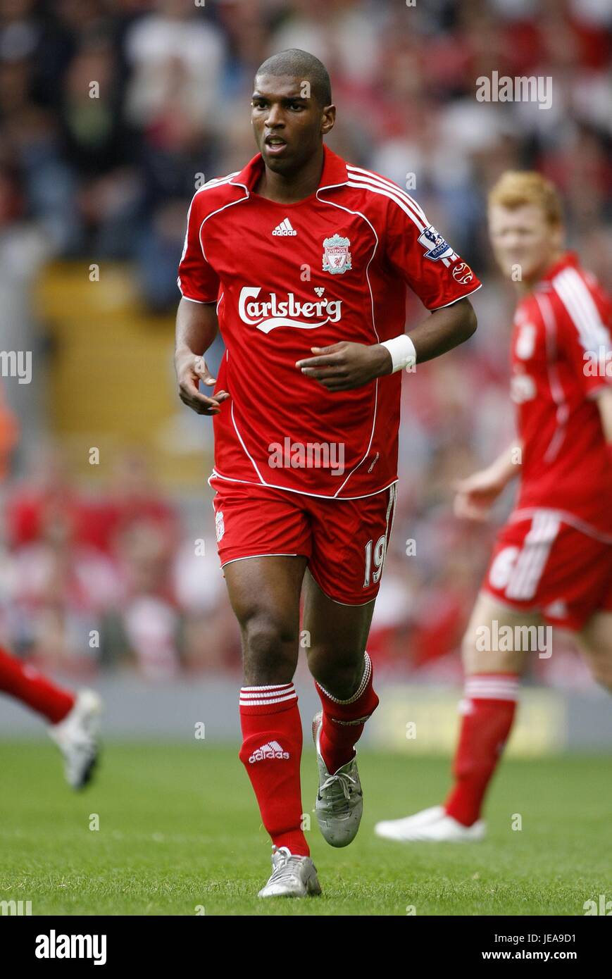 RYAN BABEL LIVERPOOL FC ANFIELD LIVERPOOL ENGLAND 22 September 2007 ...