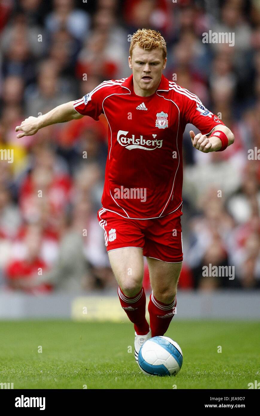 JOHN ARNE RIISE LIVERPOOL FC ANFIELD LIVERPOOL ENGLAND 22 September ...