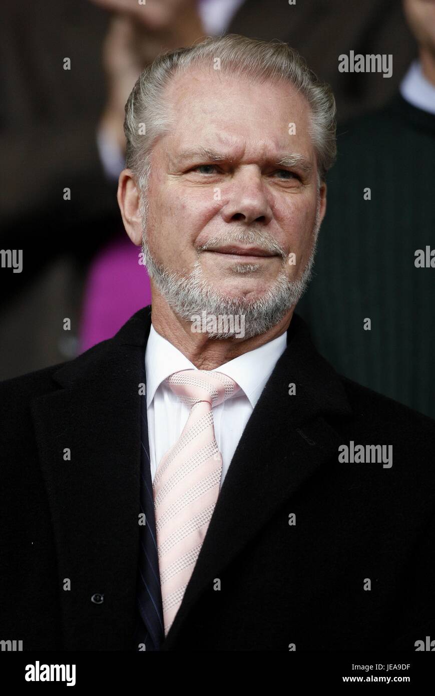 DAVID GOLD BIRMINGHAM CITY CHAIRMAN ANFIELD LIVERPOOL ENGLAND 22 ...