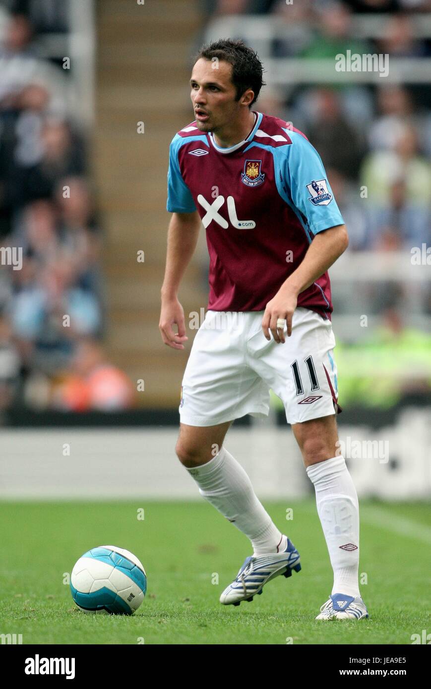 MATTHEW ETHERINGTON WEST HAM UNITED FC ST JAMES PARK NEWCASTLE ENGLAND ...
