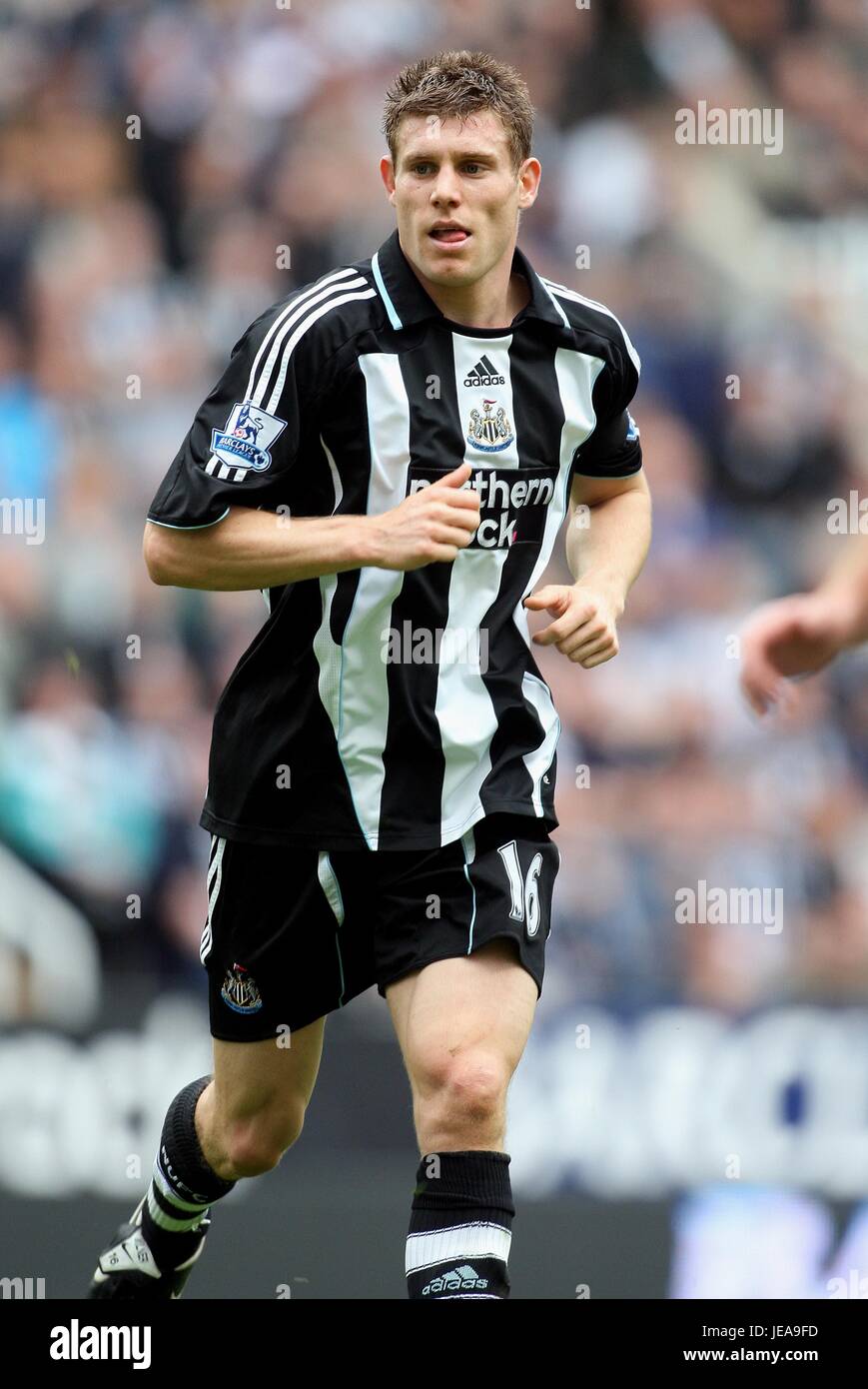 JAMES MILNER NEWCASTLE UNITED FC ST JAMES PARK NEWCASTLE ENGLAND 23 ...