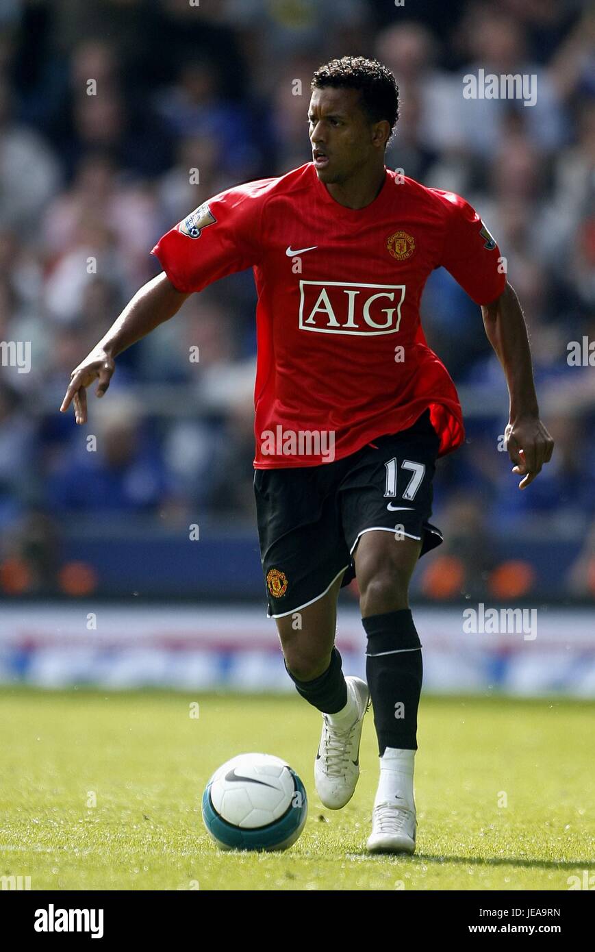 LUIS NANI MANCHESTER UNITED FC GOODISON PARK LIVERPOOL ENGLAND 15 ...