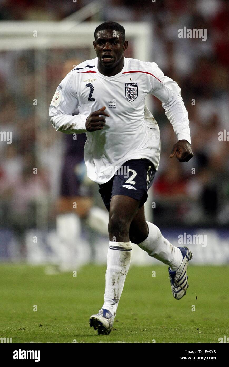 MICAH RICHARDS ENGLAND & MANCHESTER CITY FC WEMBLEY STADIUM LONDON ...
