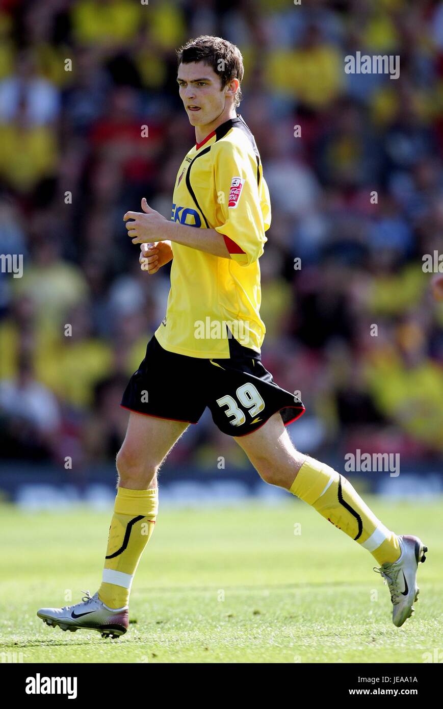 ADAM JOHNSON WATFORD FC VICARAGE ROAD WATFORD ENGLAND 16 September 2007 ...