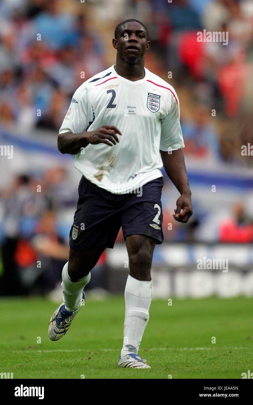 MICAH RICHARDS ENGLAND & MANCHESTER CITY FC WEMBLEY STADIUM LONDON ...