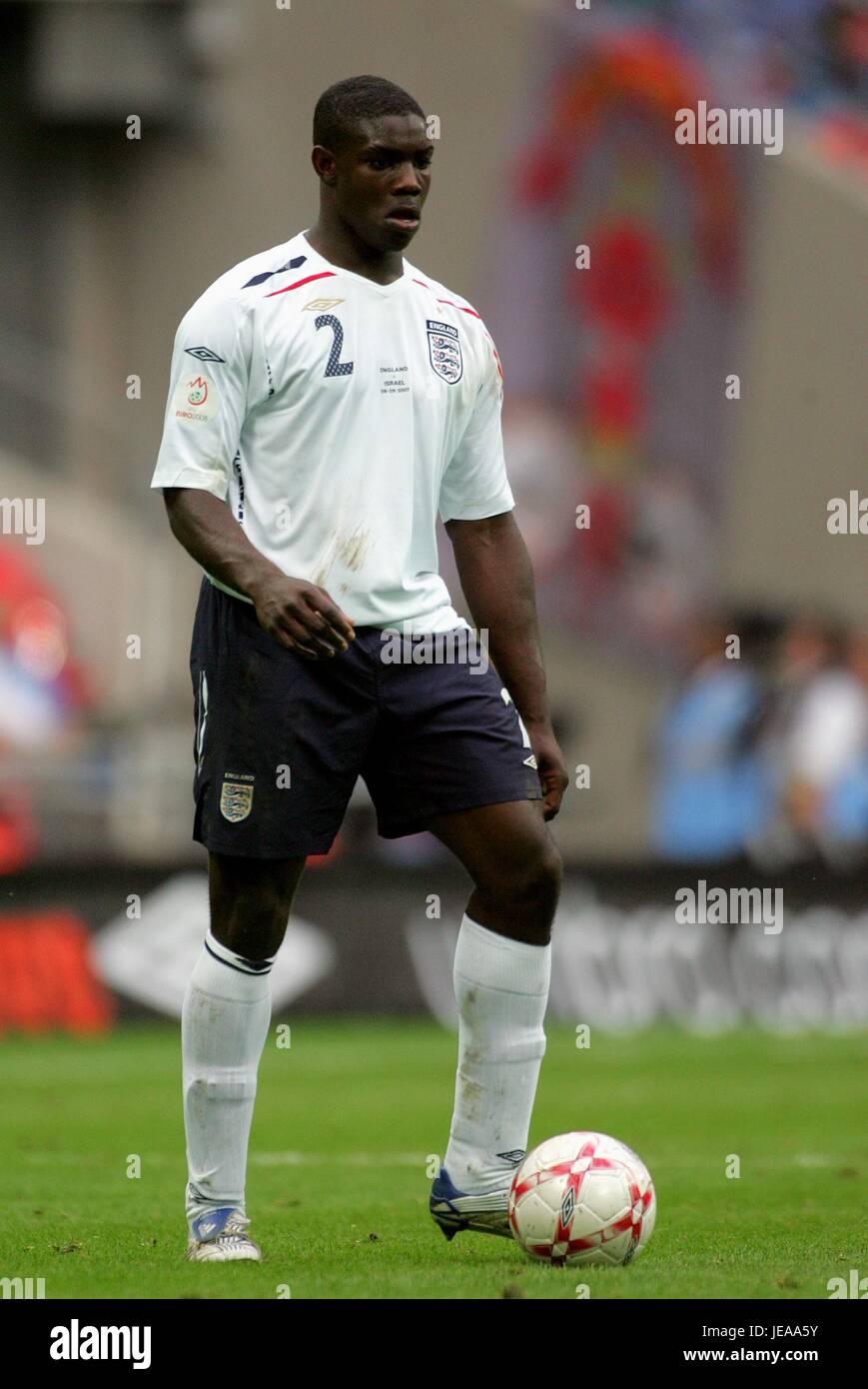 MICAH RICHARDS ENGLAND & MANCHESTER CITY FC WEMBLEY STADIUM LONDON ...