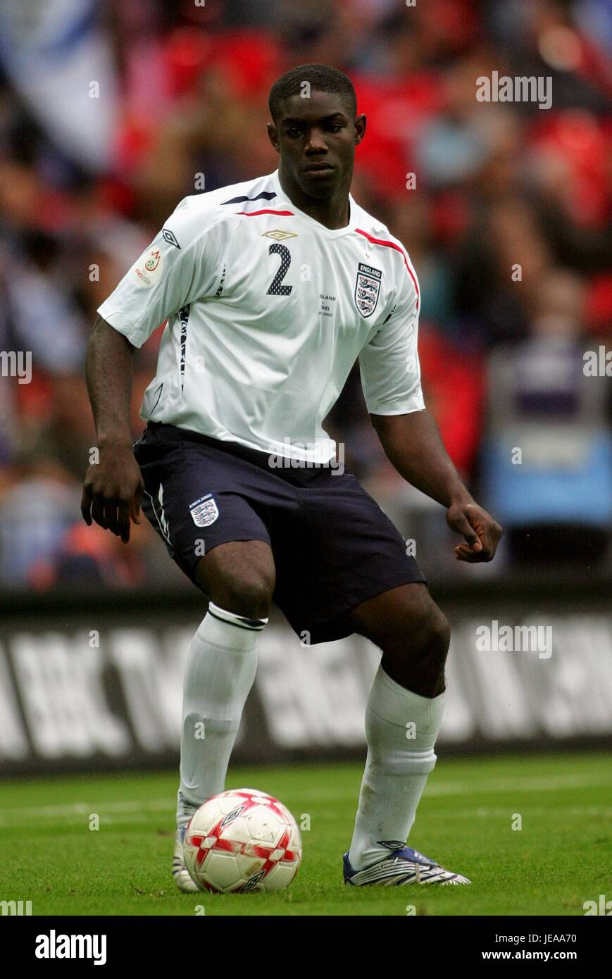 MICAH RICHARDS ENGLAND & MANCHESTER CITY FC WEMBLEY STADIUM LONDON ...
