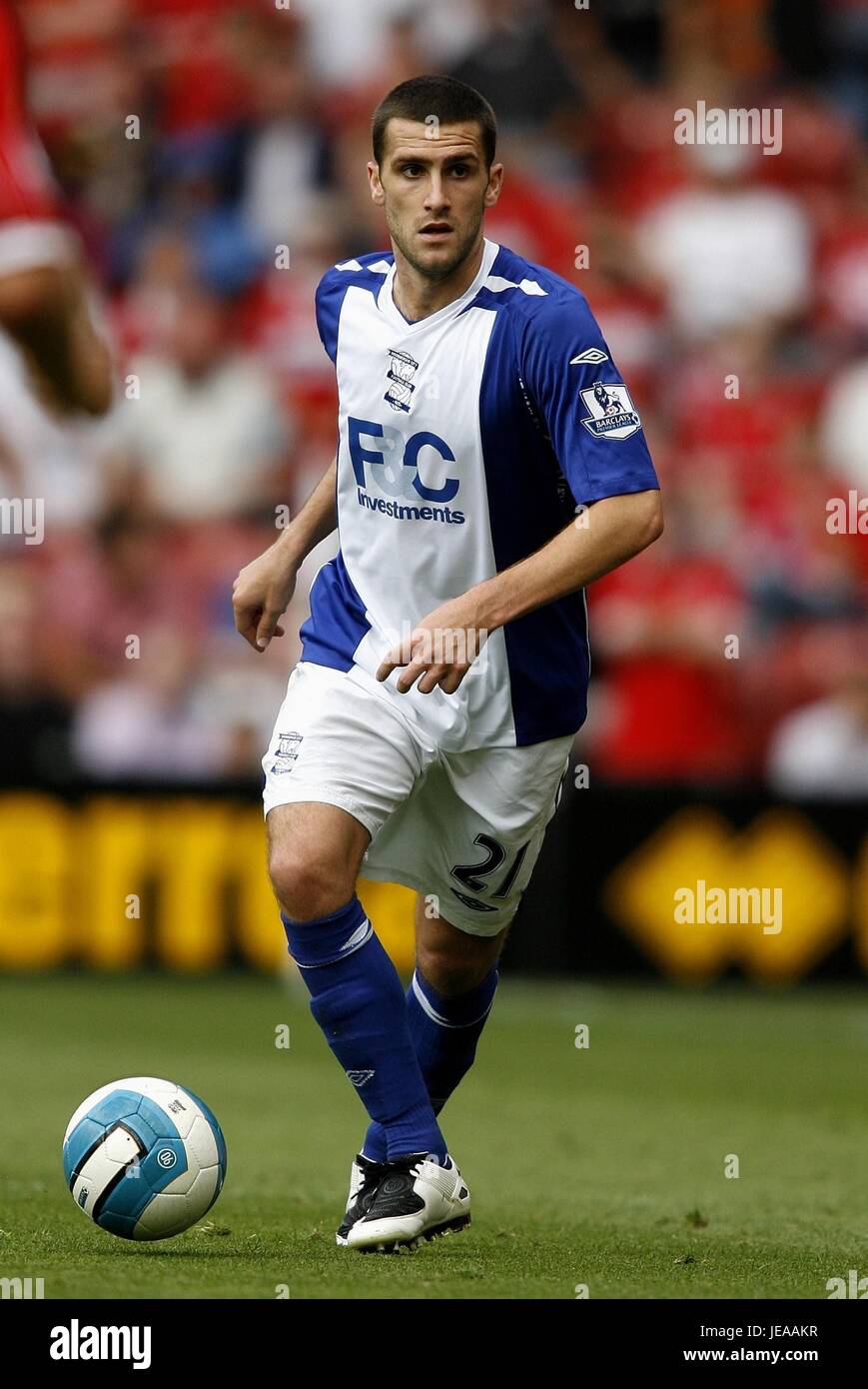 STUART PARNABY BIRMINGHAM FC RIVERSIDE STADIUM MIDDLESBROUGH ENGLAND 01 ...