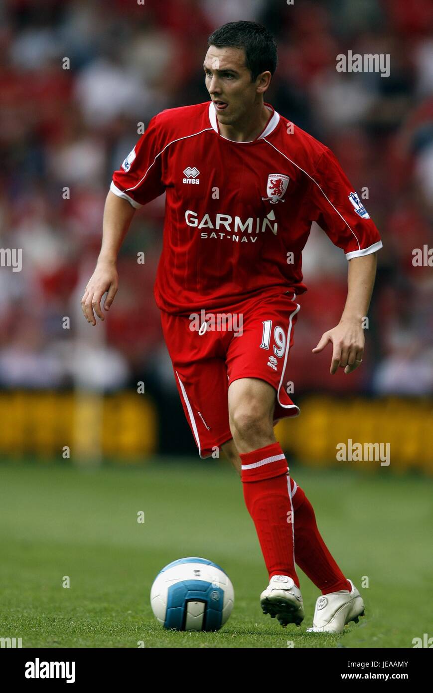STEWART DOWNING MIDDLESBROUGH FC RIVERSIDE STADIUM MIDDLESBROUGH ...