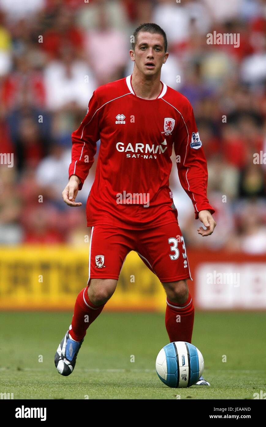 ANDREW TAYLOR MIDDLESBROUGH FC RIVERSIDE STADIUM MIDDLESBROUGH ENGLAND ...