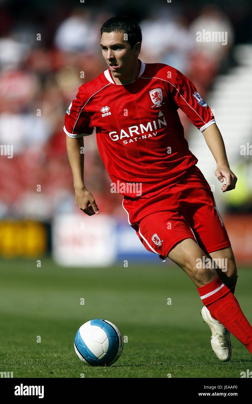 STEWART DOWNING MIDDLESBROUGH FC RIVERSIDE STADIUM MIDDLESBROUGH ...