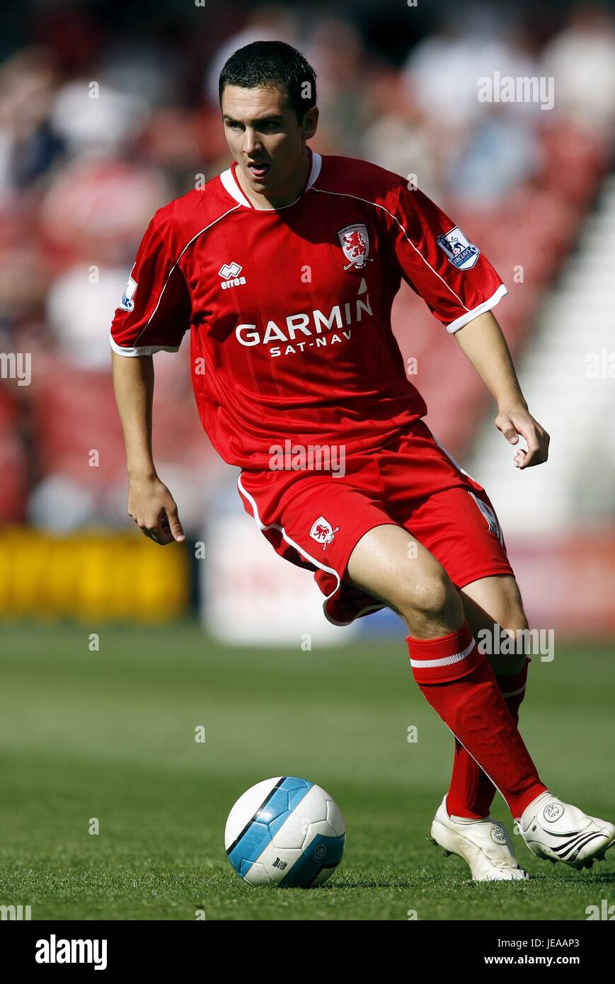 STEWART DOWNING MIDDLESBROUGH FC RIVERSIDE STADIUM MIDDLESBROUGH ...