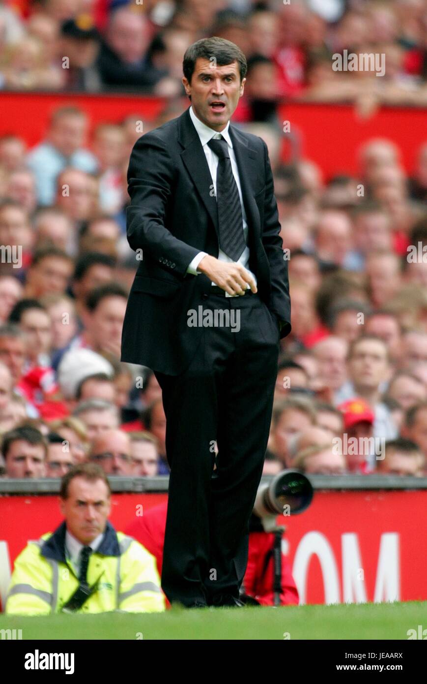 ROY KEANE SUNDERLAND FC MANAGER OLD TRAFFORD MANCHESTER ENGLAND 01 ...