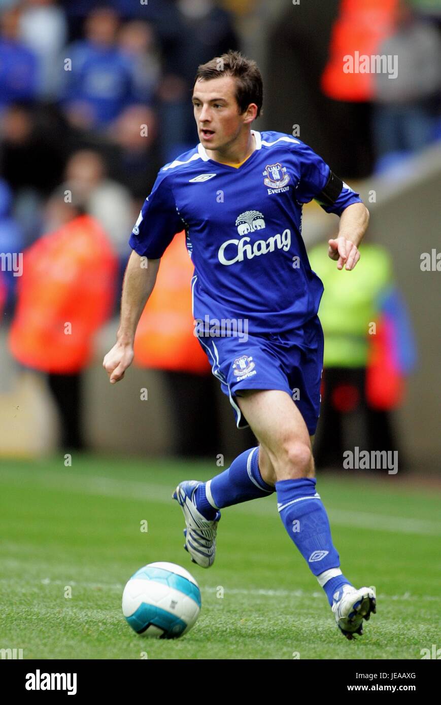 LEIGHTON BAINES EVERTON FC REEBOK STADIUM BOLTON ENGLAND 01 September ...