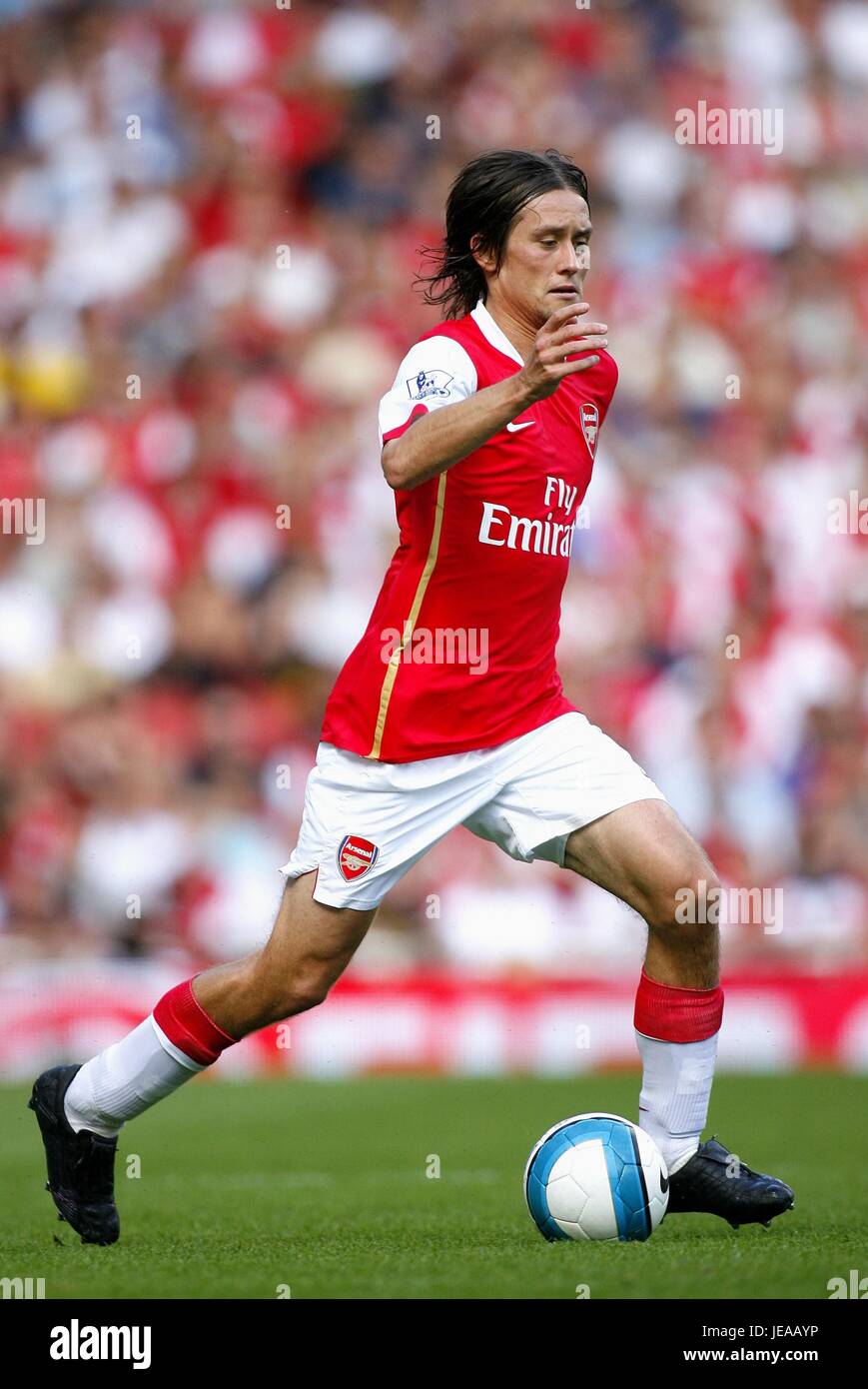 TOMAS ROSICKY ARSENAL FC EMIRATES STADIUM ARSENAL LONDON ENGLAND 02 ...