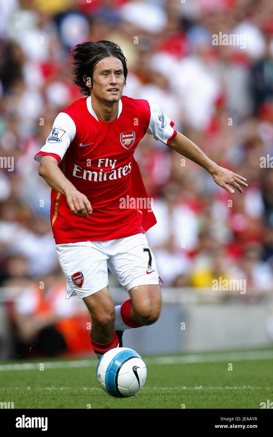 Emirates stadium tomas rosicky hi-res stock photography and images - Alamy