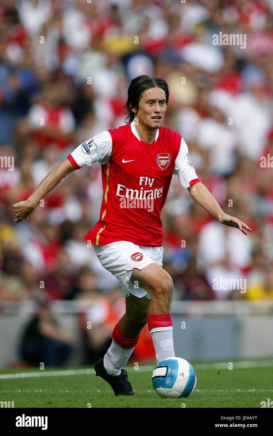 TOMAS ROSICKY ARSENAL FC EMIRATES STADIUM ARSENAL LONDON ENGLAND 02 ...