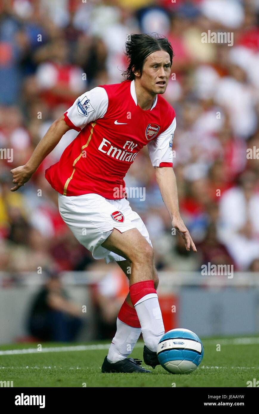 Emirates stadium tomas rosicky hi-res stock photography and images - Alamy