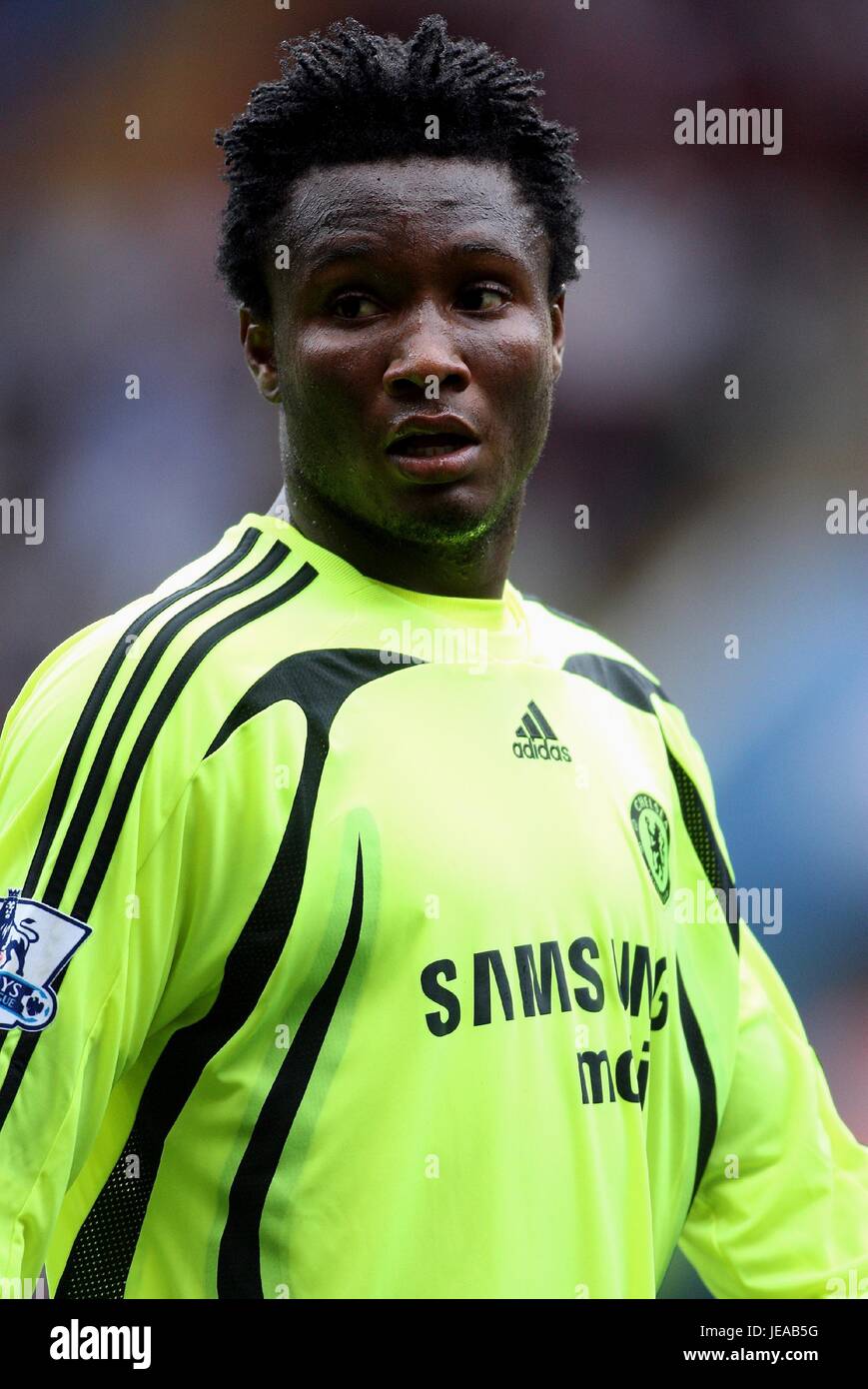 JOHN OBI MIKEL CHELSEA FC VILLA PARK BIRMINGHAM ENGLAND 02 September ...