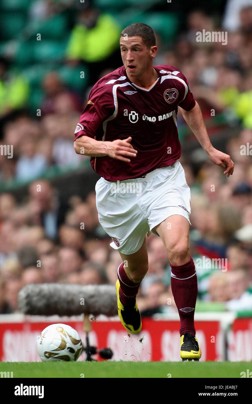 CALUM ELLIOT HEART OF MIDLOTHIAN FC CELTIC PARK GLASGOW SCOTLAND 25 ...