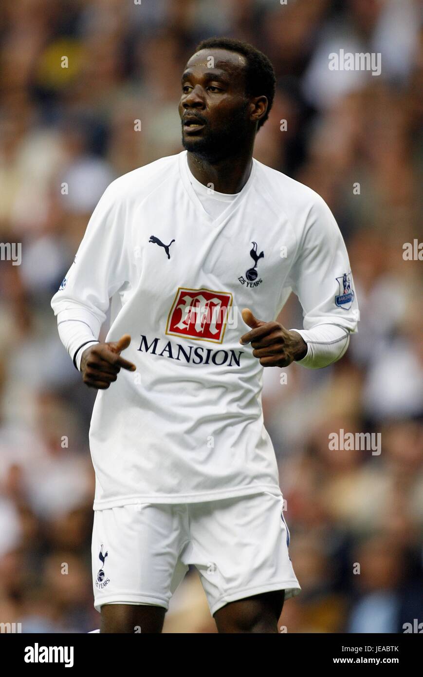 PASCAL CHIMBONDA TOTTENHAM HOTSPUR FC WHITE HART LANE TOTTENHAM LONDON ...