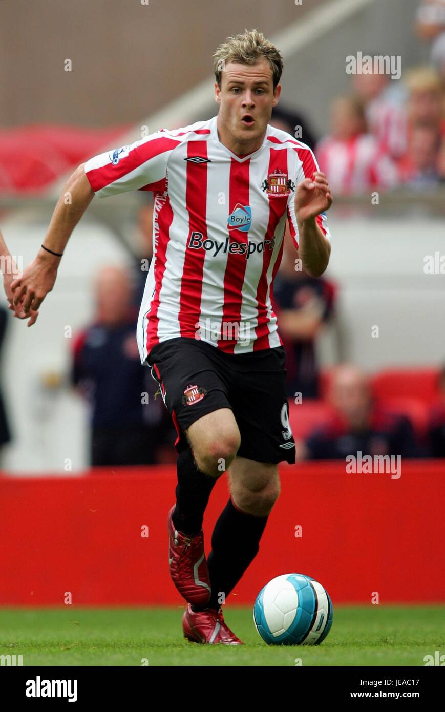 ANTHONY STOKES SUNDERLAND FC STADIUM OF LIGHT SUNDERLAND ENGLAND 25 ...