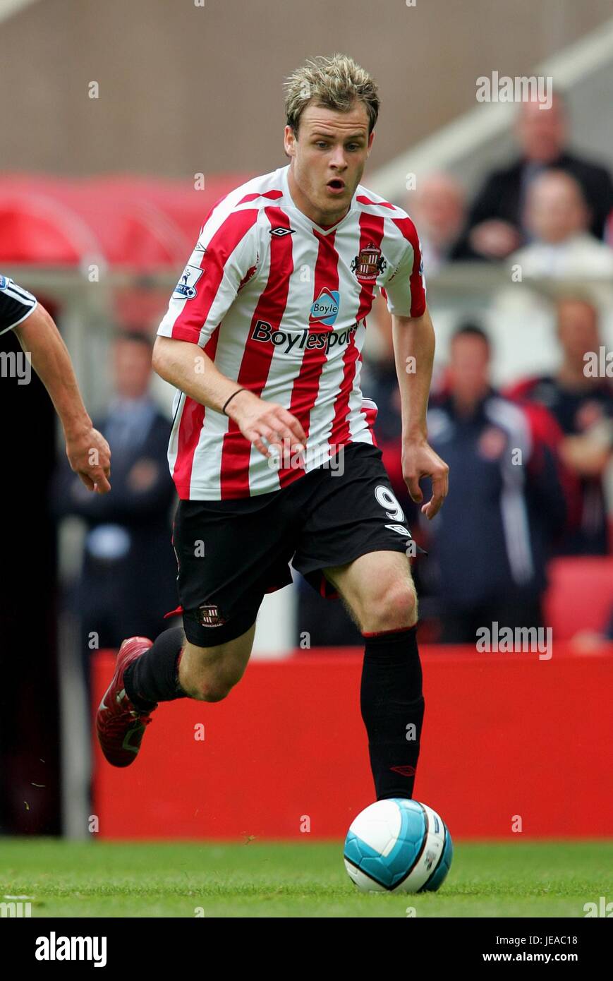 ANTHONY STOKES SUNDERLAND FC STADIUM OF LIGHT SUNDERLAND ENGLAND 25 ...